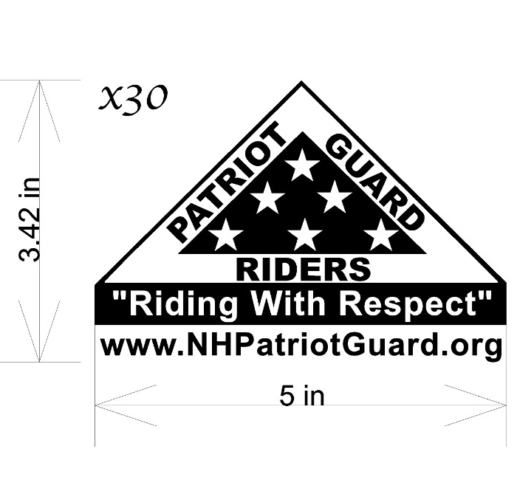 Challenge Coins and Decals Now Available! - NH Patriot Guard Riders